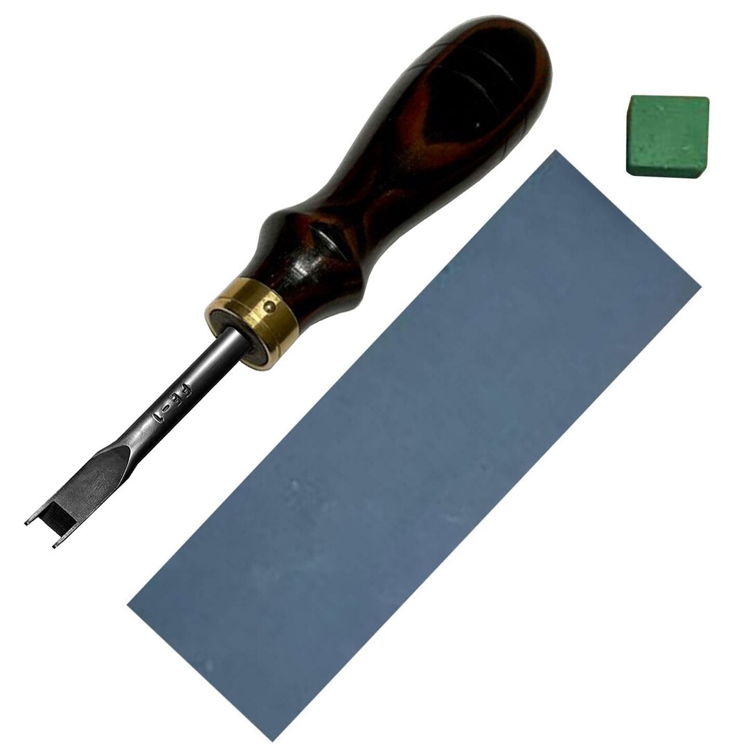 Oka Special French Edger Ebony FE1 Leathercraft Edge Beveler 6mm ...