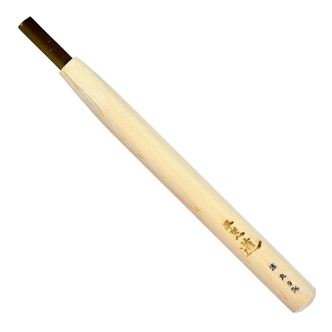 Michihamono 9mm Japanese Wood Carving Tool Straight Shallow Woodcarving ...