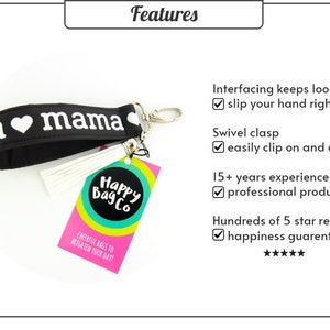 Mama Keychain Wristlet | Mothers Day Gift for New Mom | Mom Accessories ...
