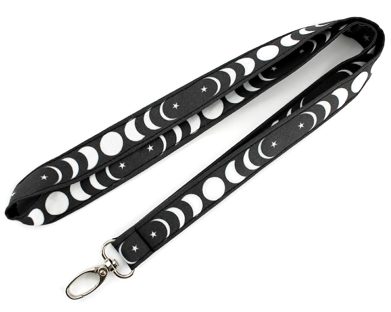 Moon Lanyard Boho Badge Holder Lanyard Witchy Things | Etsy