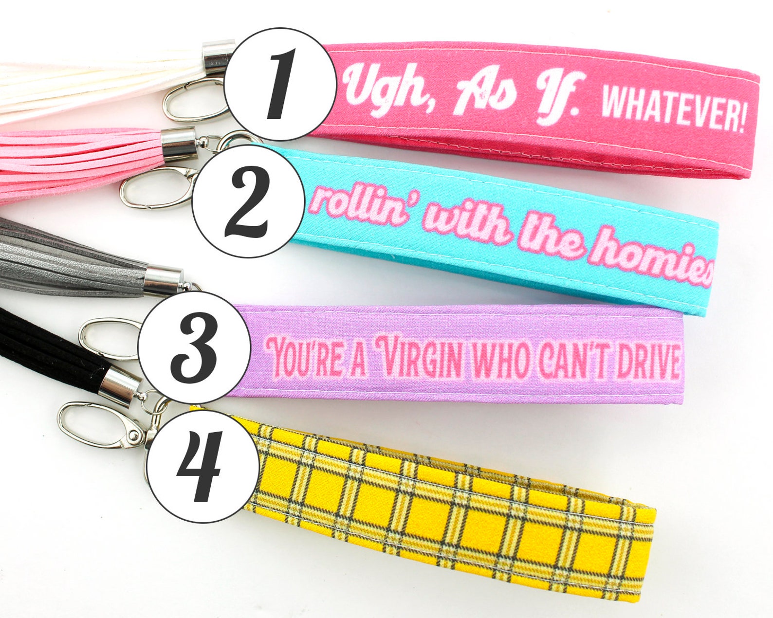 Clueless Keychain Wristlet Clueless Gifts Cher Clueless Birthday ...