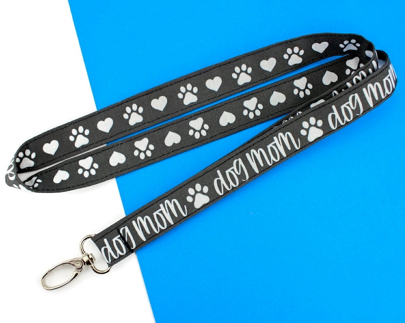 Dog Mom Lanyard Dog Lanyard for Badge Holder ID Dog Gifts - Etsy