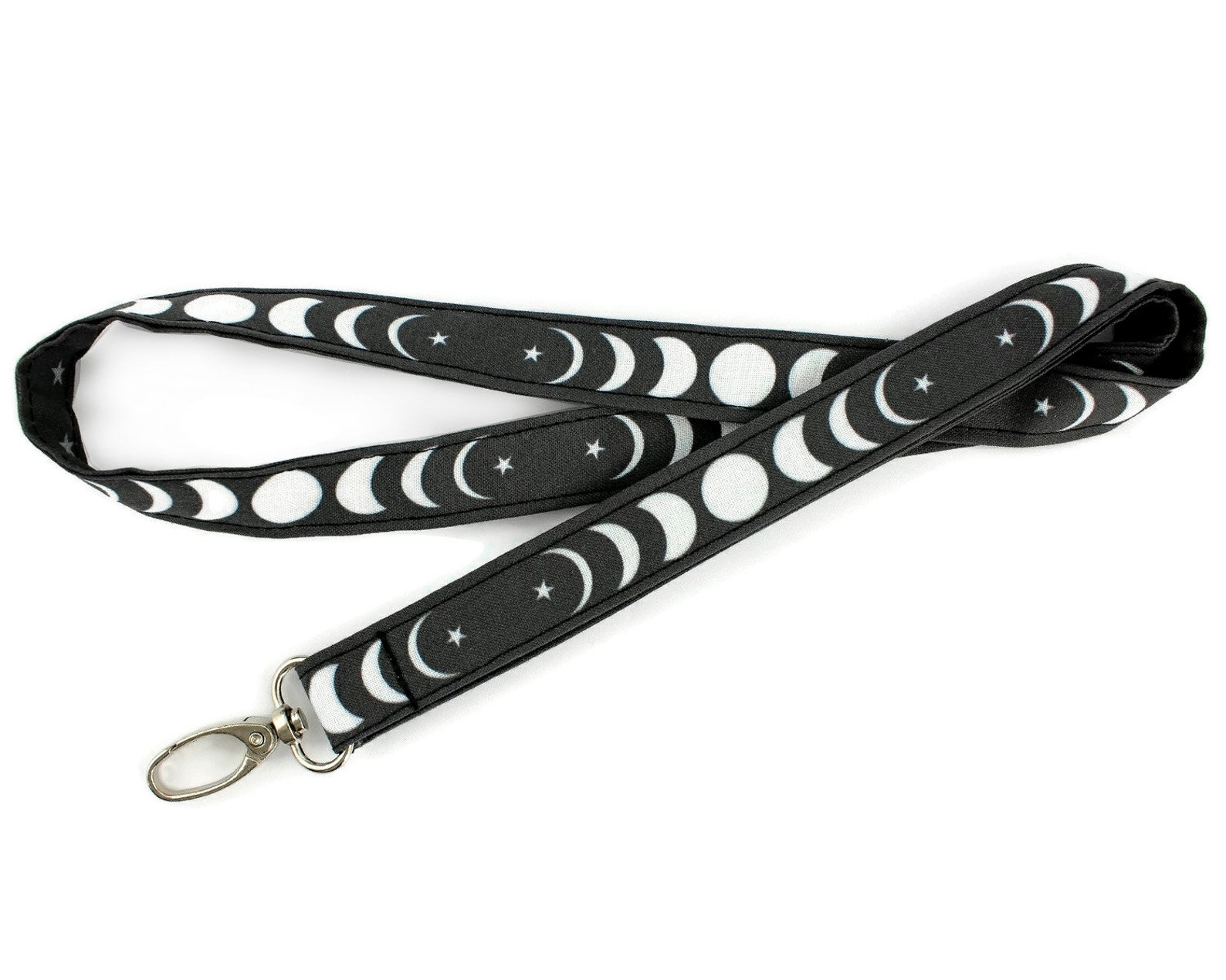 Moon Lanyard Boho Badge Holder Lanyard Witchy Things | Etsy