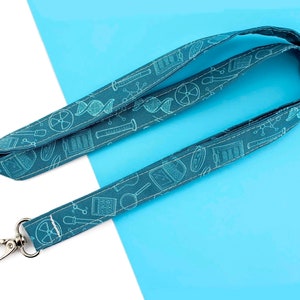 Science Lanyard | Science Gifts | Science Teacher Lanyard | Biology ...