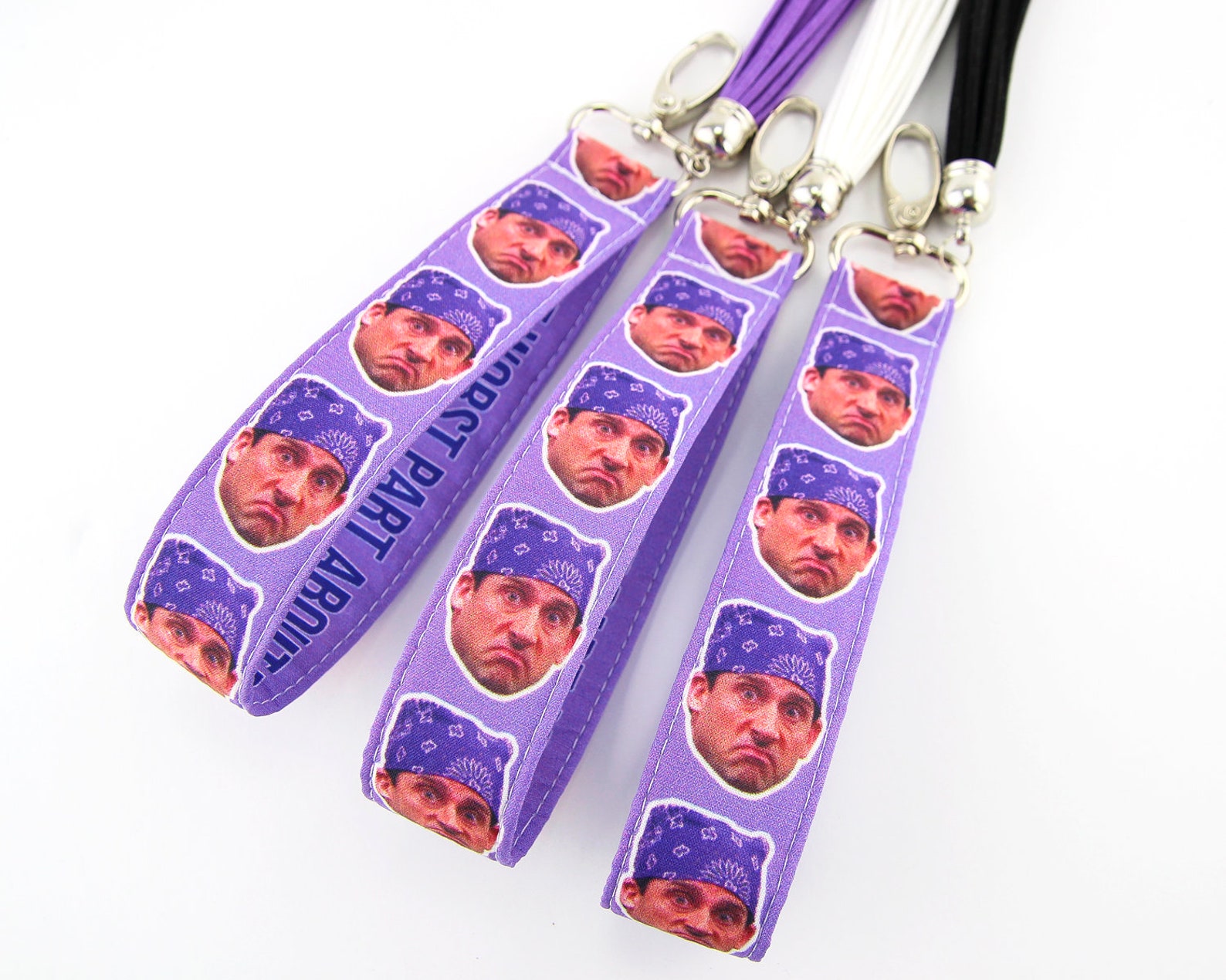 Prison Mike Keychain Wristlet Michael Scott Office Gifts - Etsy