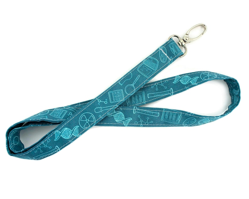 Science Lanyard | Science Gifts | Science Teacher Lanyard | Biology ...