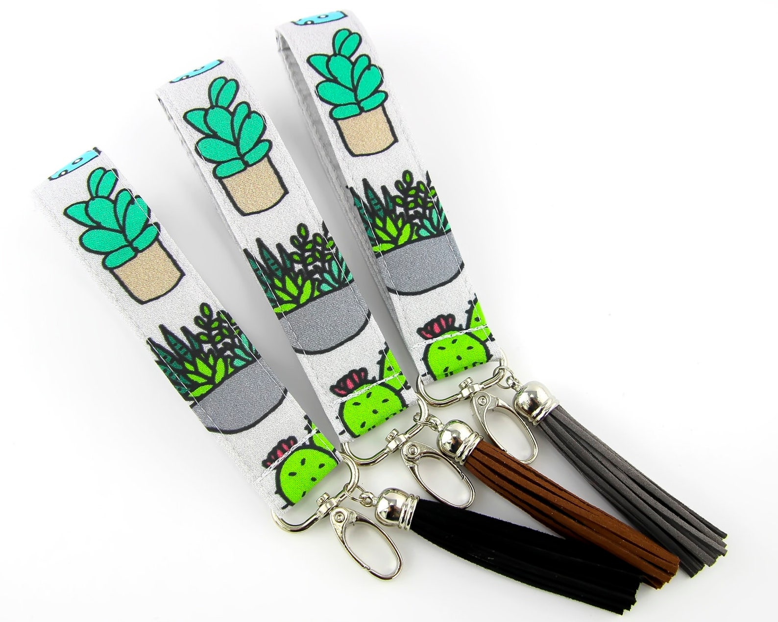 Plant Keychain for Women | Plant Lover Gift | Plant Lady Key Fob ...