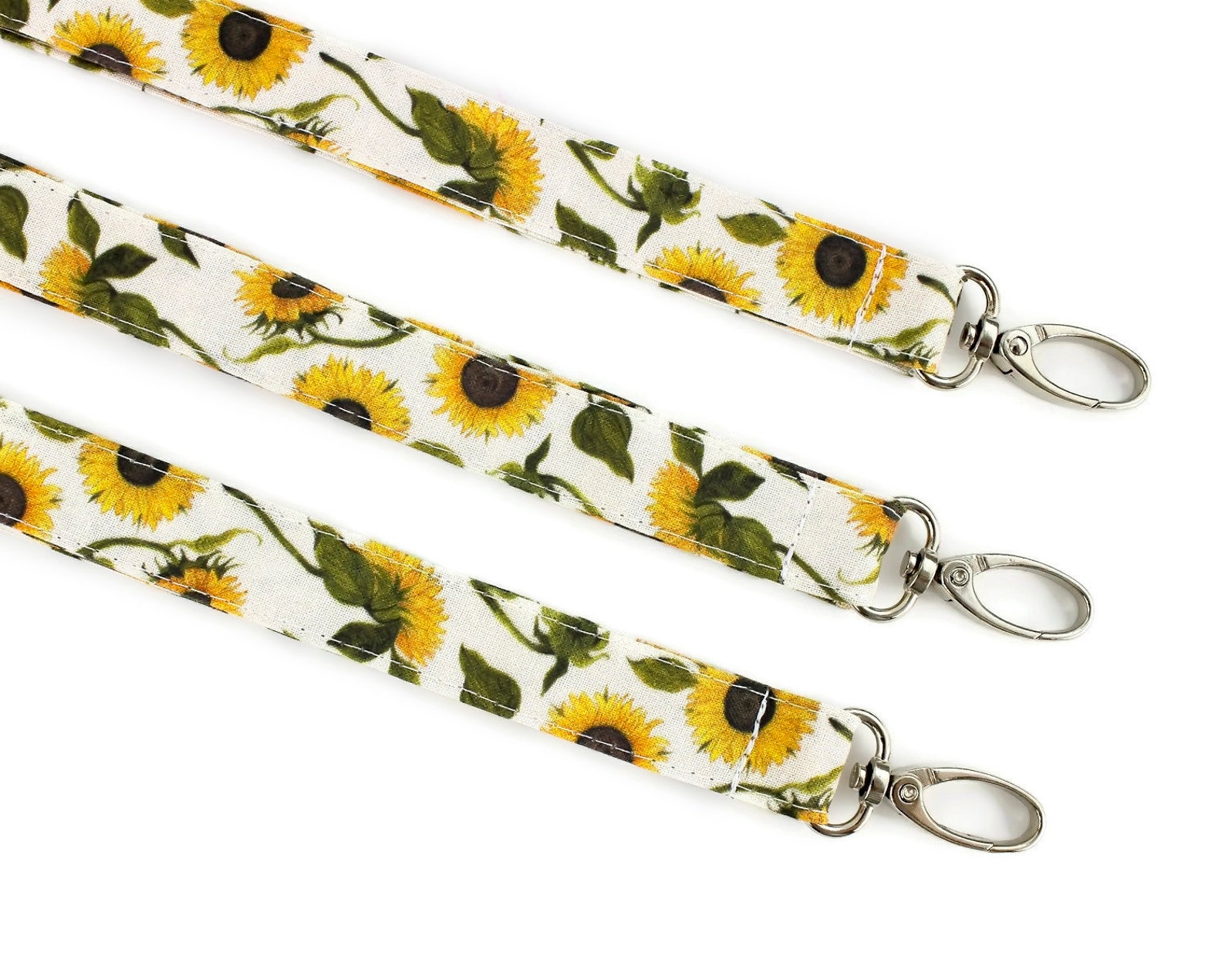 Sunflower Lanyard ID Holder | Sunflower Gifts | Cute Lanyard for Keys ...