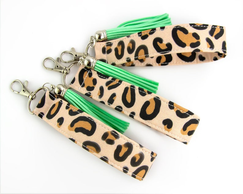 Cheetah Print Keychain Sweet 16 Gift for Sister Leopard | Etsy