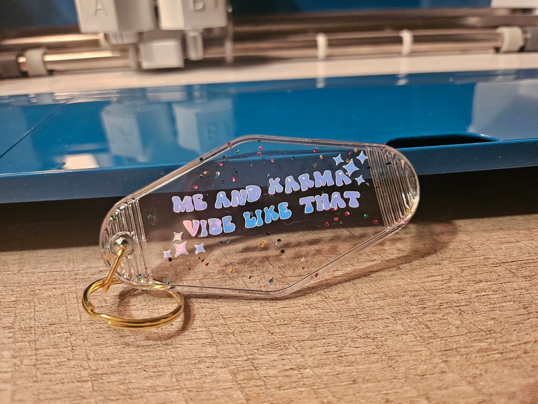 Karma Keychain - Etsy