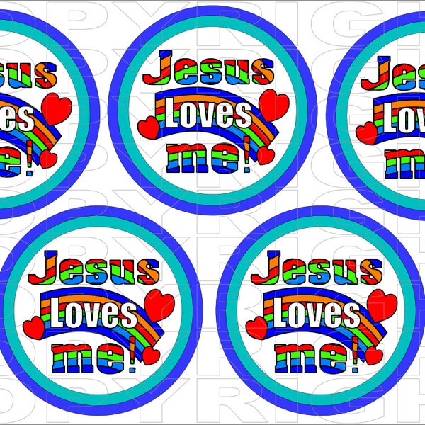 Jesus Loves Me - Etsy