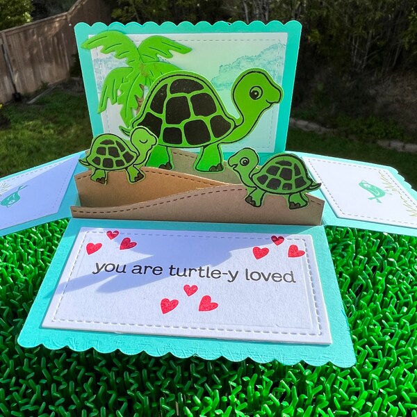 Turtle Card - Etsy