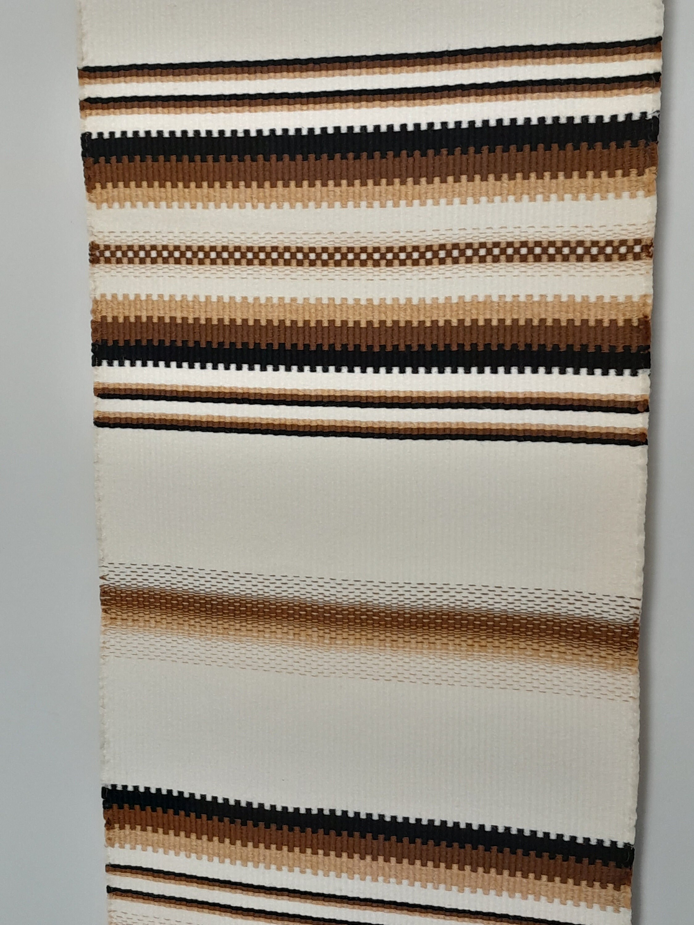 Vintage Raanu. Vintage Finnish Hand Woven Wall Decor, Striped White ...