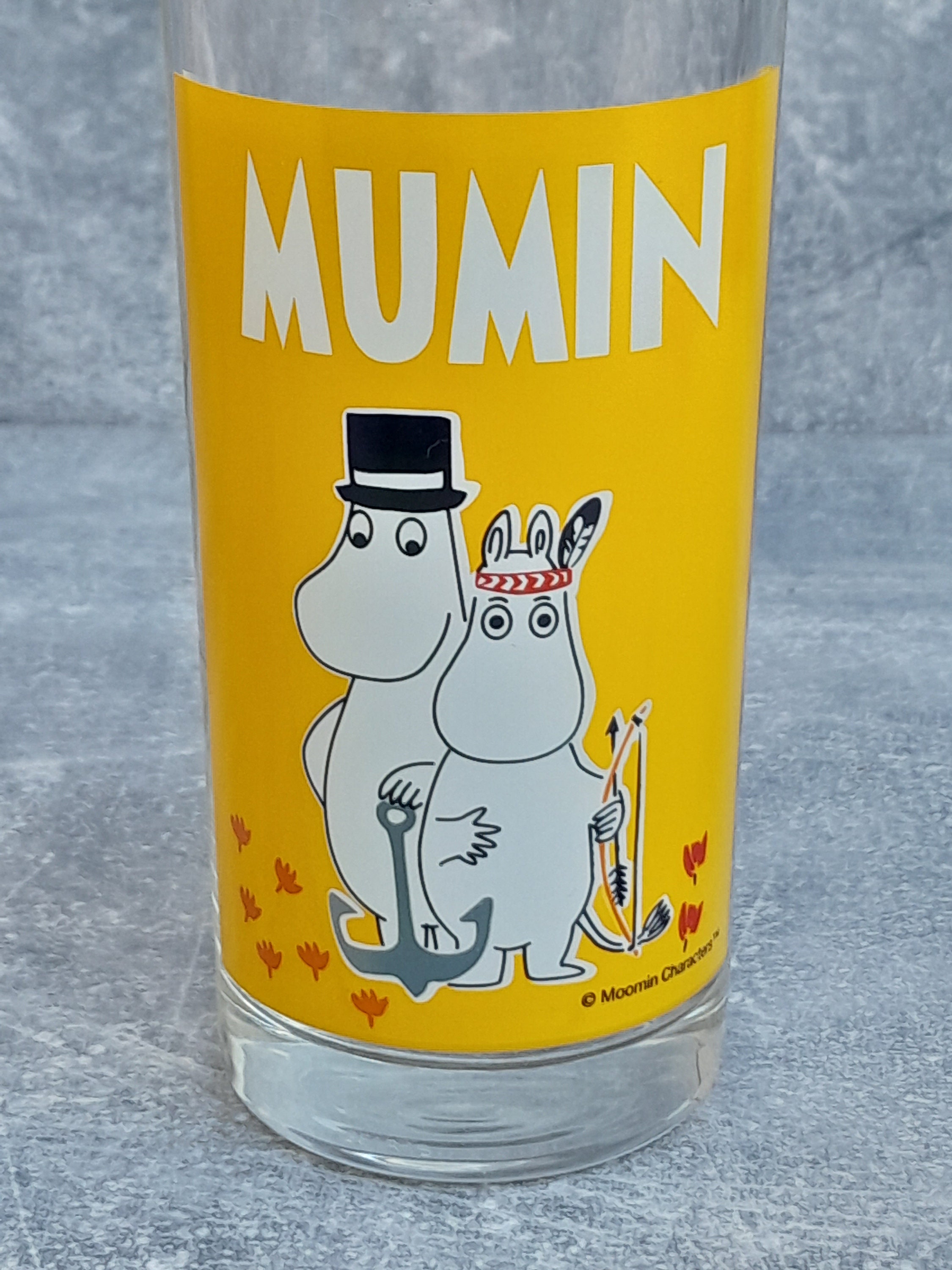Moomin Drink Glass. Moomin Characters Tove Jansson. Moomin Glass ...