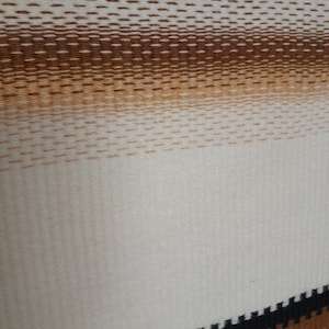 Vintage Raanu. Vintage Finnish Hand Woven Wall Decor, Striped White ...