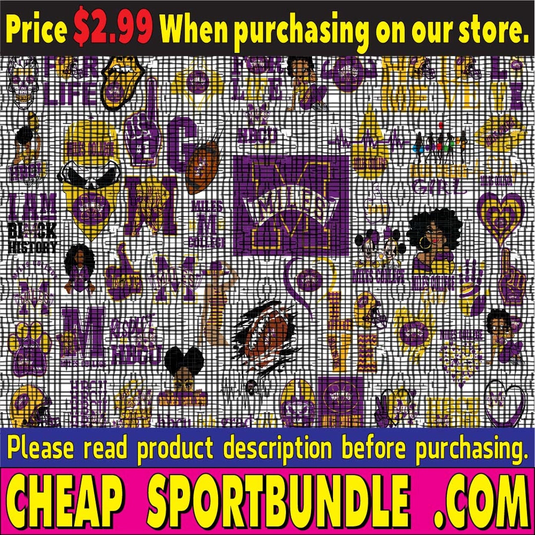Miles College Svg, HBCU Svg Collections, HBCU Svg, Football Svg, Mega ...