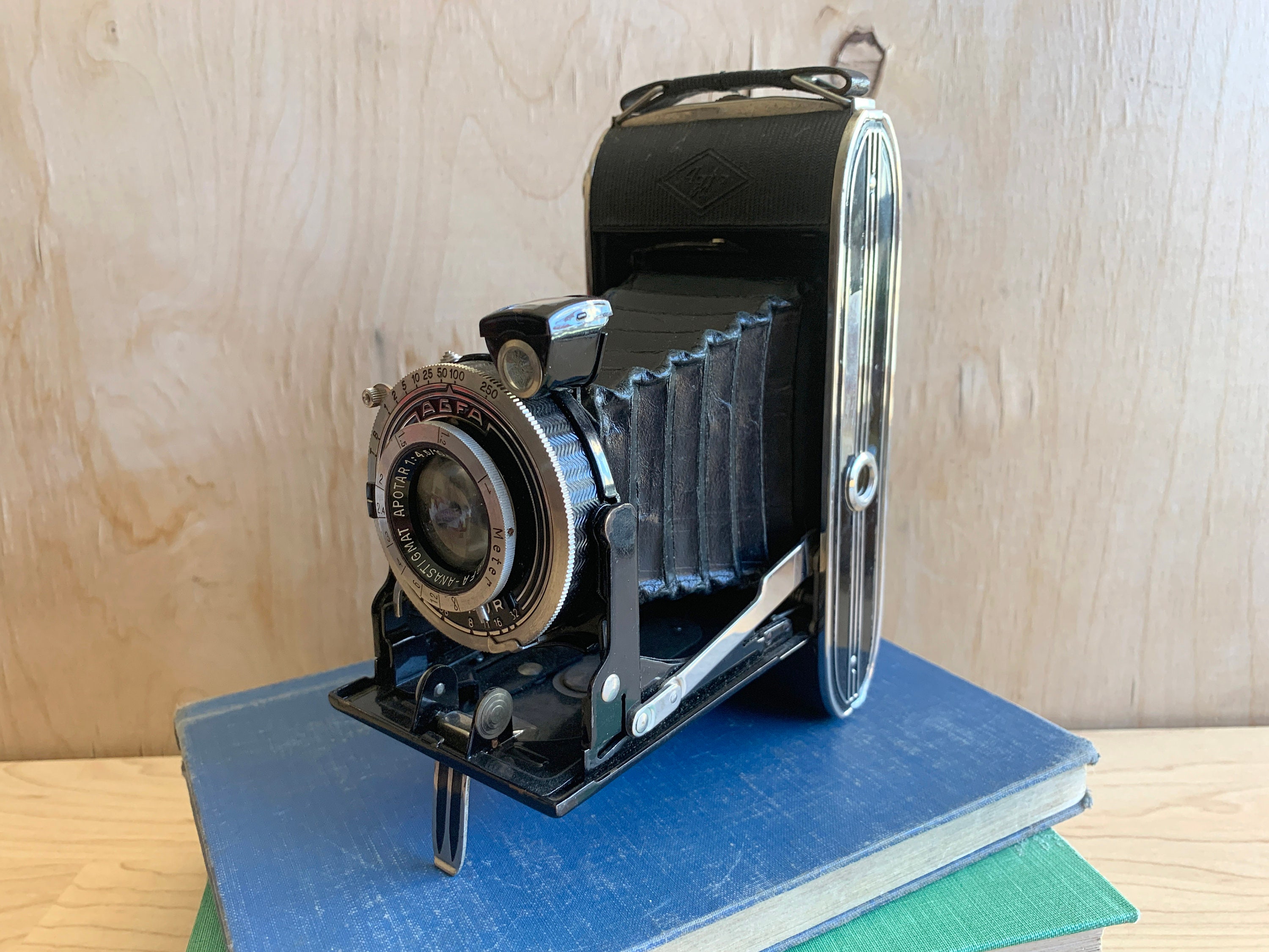 Vintage Camera Agfa Billy Compur Bellows with Apotar Lens | Etsy