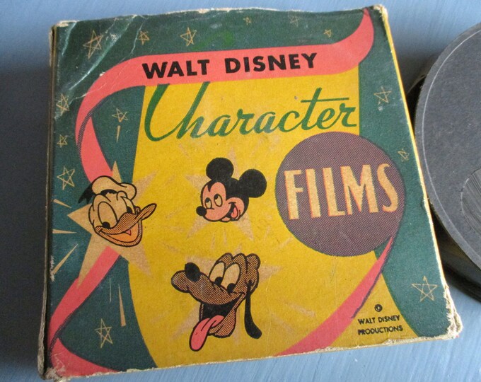 Vintage Mickey Mouse, 16mm Film, Walt Disney, Cartoon, Character Films ...