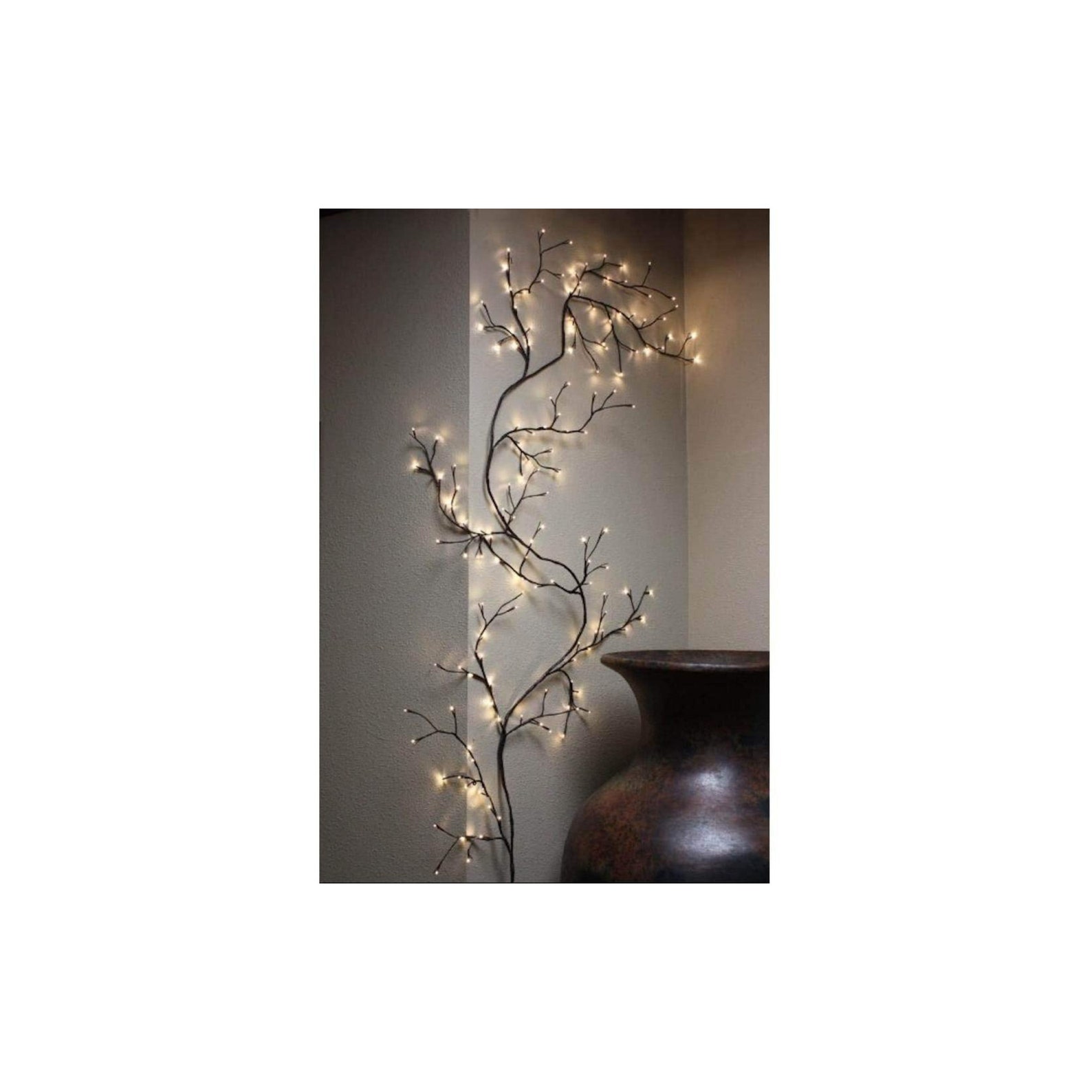 Lighted Willow Vine Artificial Plant Lamp Lights Magical Etsy