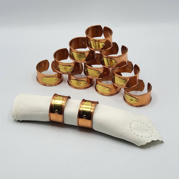 Copper Napkin Ring - Etsy