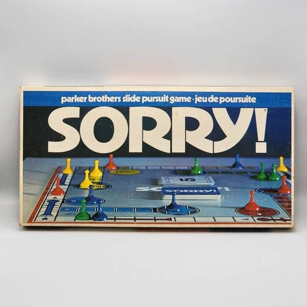 Sorry Board Game - Etsy