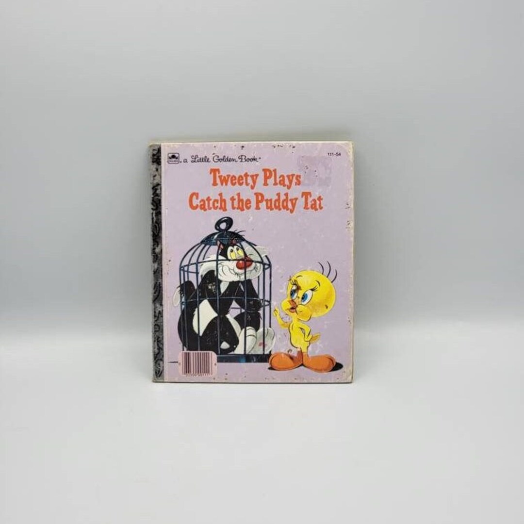 Vintage Little Golden Book, Tweety Plays Catch the Puddy Tat, 1975 - Etsy