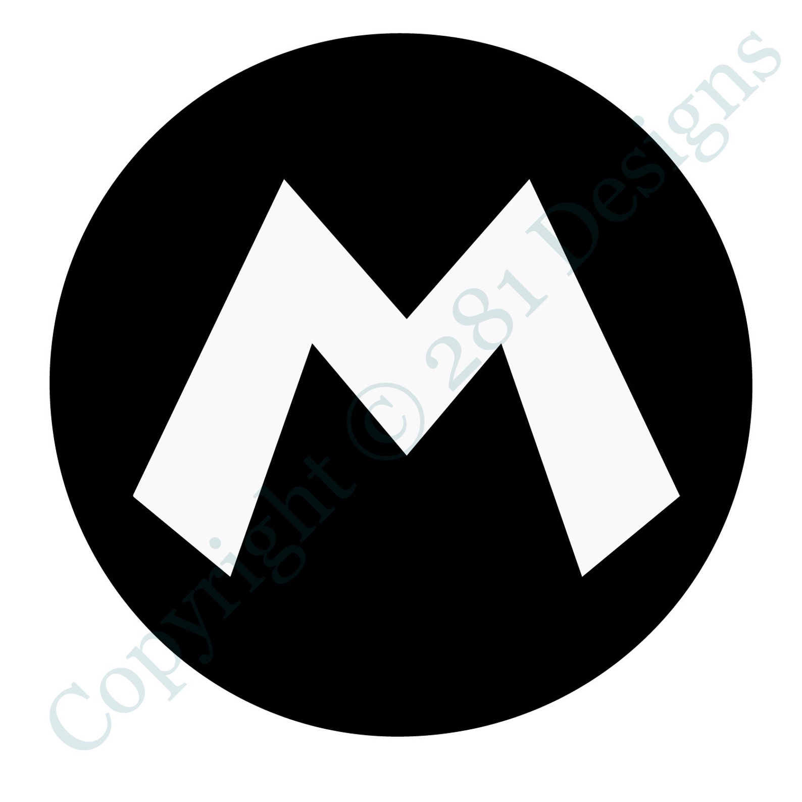 Vinyl Decal, Mario Decal, Vinyl Sticker, Mario Bros, M Decal, Mario ...