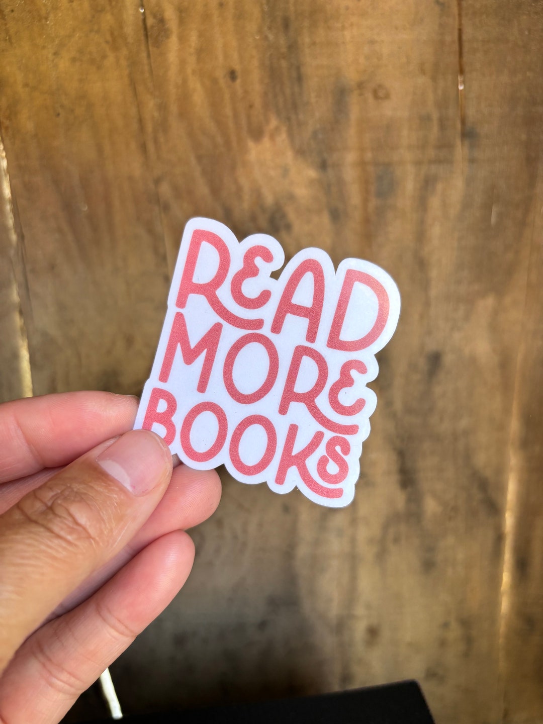 Read More Books Sticker | Book Sticker | Bookish Items | Journal ...