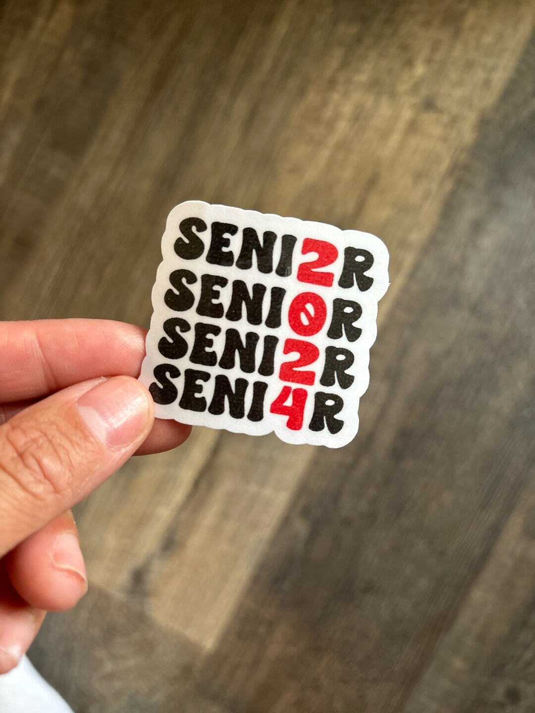 Senior 2024 Stack Sticker | High School Sticker | Sticker | Senior ...