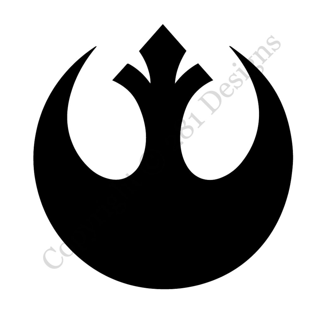Rebel Alliance Sticker, Star Wars Decal, Rebel Alliance Decal, Star ...