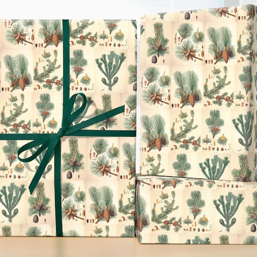 Fir Tree Gift Wrap - Etsy