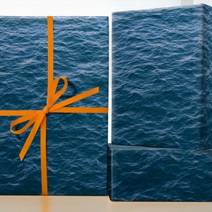 Ocean Wrapping Paper Roll Oceanic Wrapping Paper Blue Ocean - Etsy