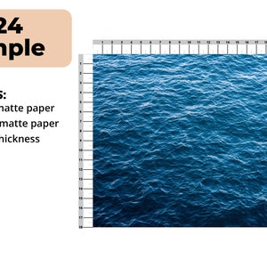 Ocean Wrapping Paper Roll; Oceanic Wrapping Paper; Blue Ocean Water ...