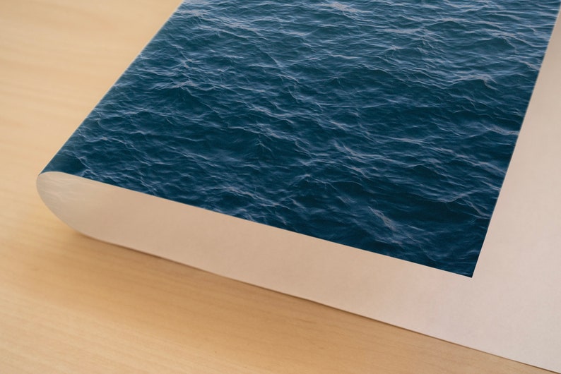 Ocean Wrapping Paper Roll Oceanic Wrapping Paper Blue Ocean - Etsy