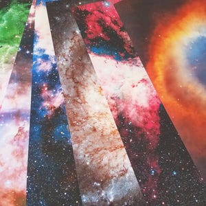 Galaxy Wrapping Paper Collection ; Space Wrapping Paper ; Wrapping ...