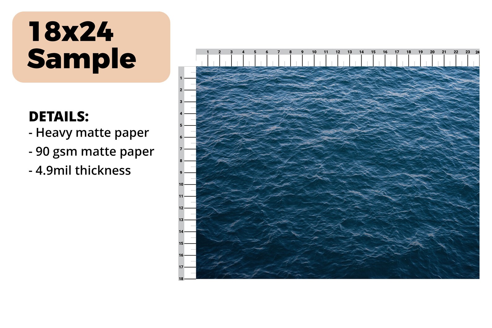 Ocean Wrapping Paper Roll Oceanic Wrapping Paper Blue Ocean - Etsy