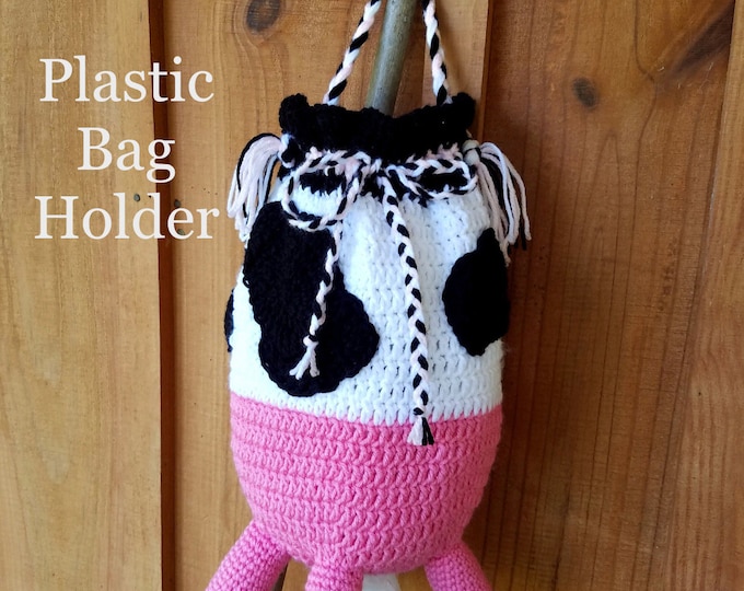 Cow Udder Plastic Bag Holder - Grocery Bag Holder - Cow Udders - Cow ...