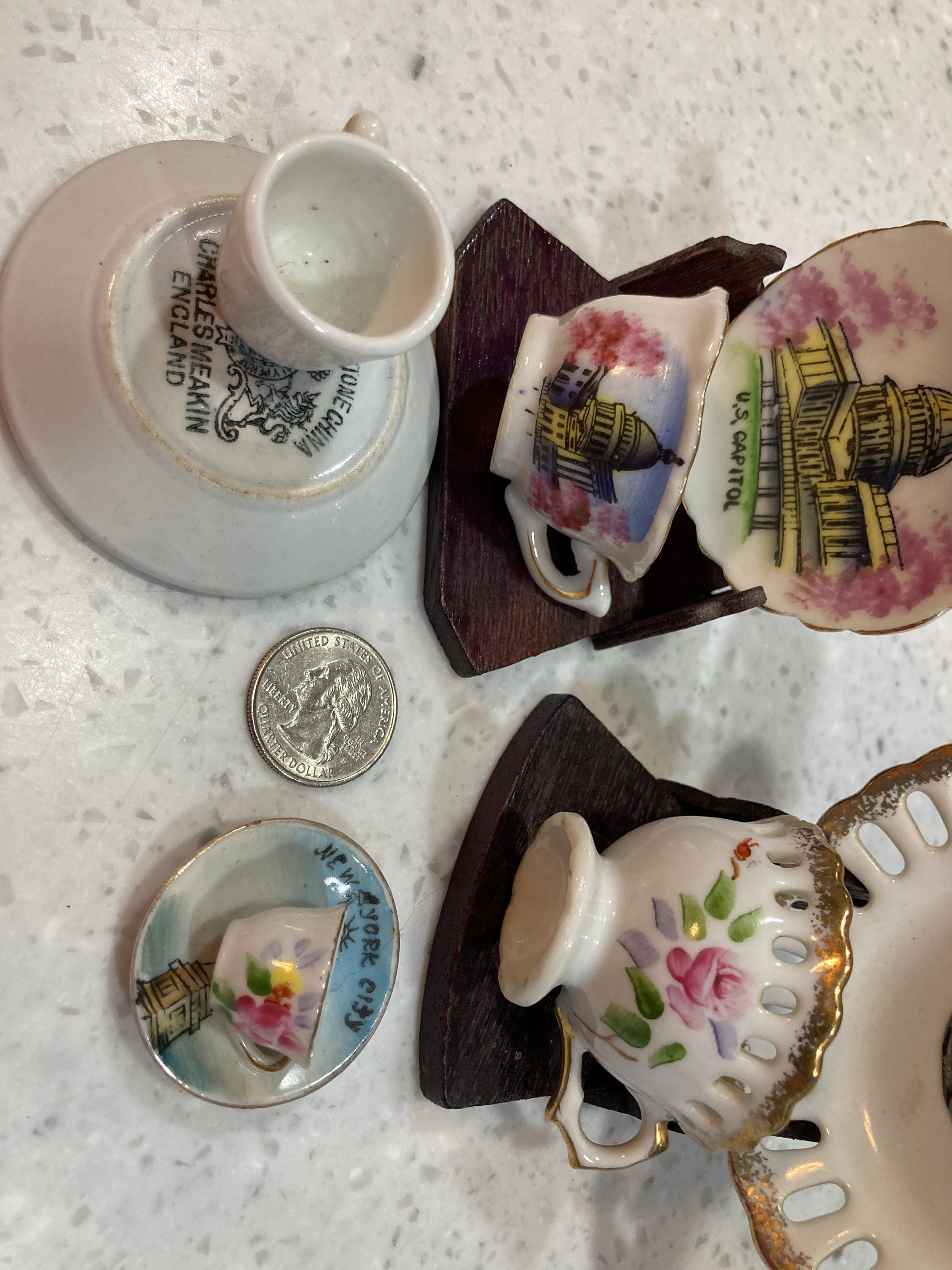 Miniature collectible tea cups | Etsy