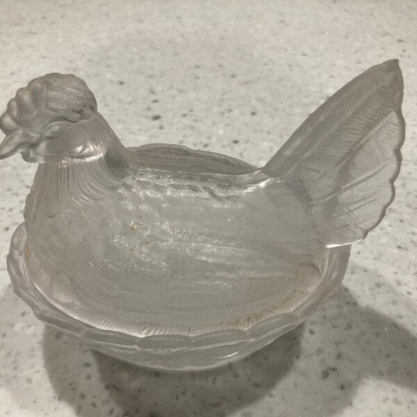Glass Chicken - Etsy