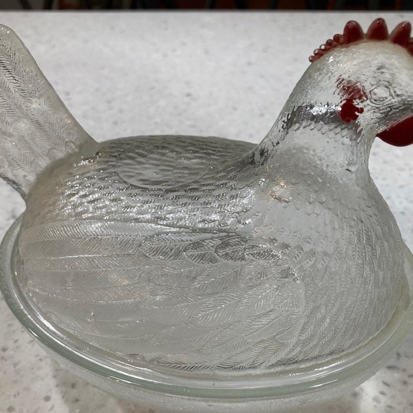 Glass Chicken - Etsy