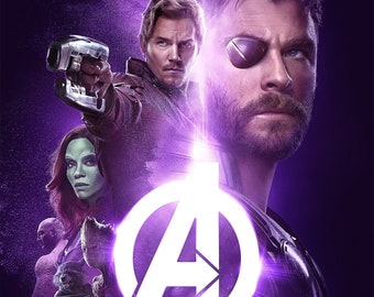 Infinity war poster | Etsy
