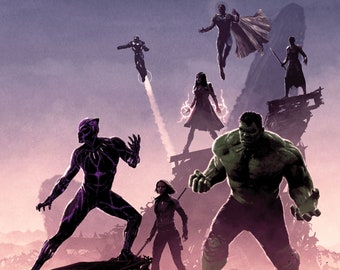 Infinity war poster | Etsy