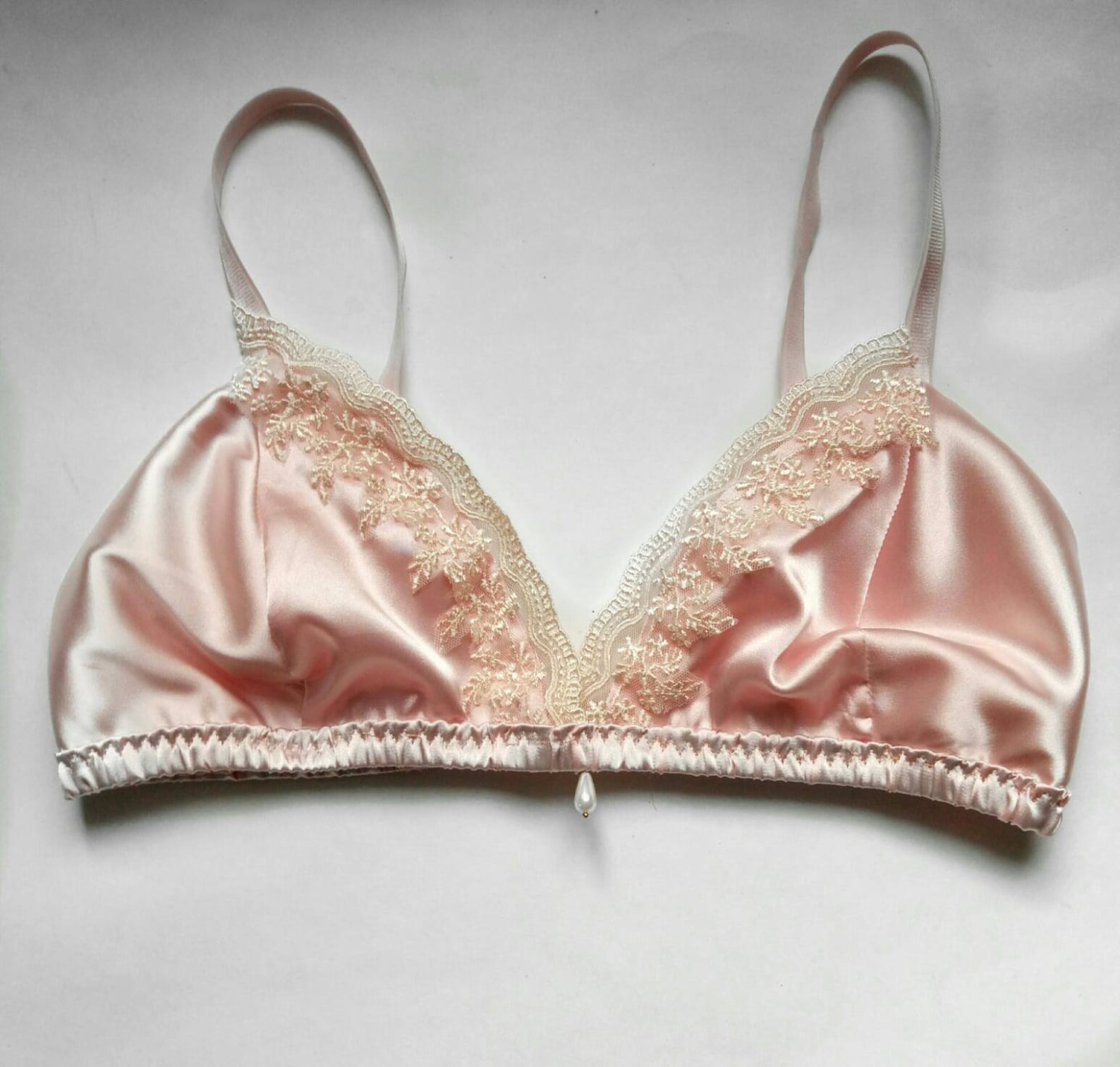 Satin Bralette Silk Bralette Lingerie Satin Lingerie - Etsy