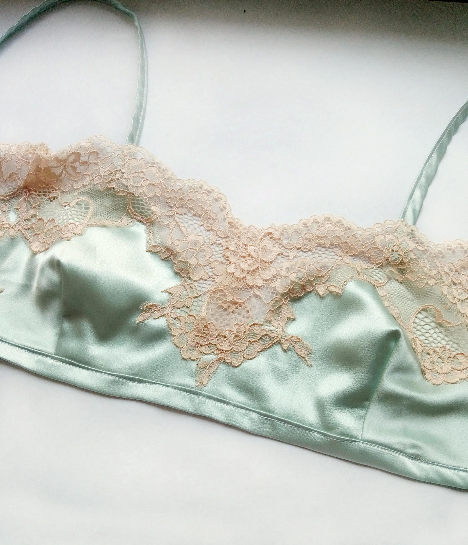 Vintage Inspired Lingerie in Mint Color - Etsy