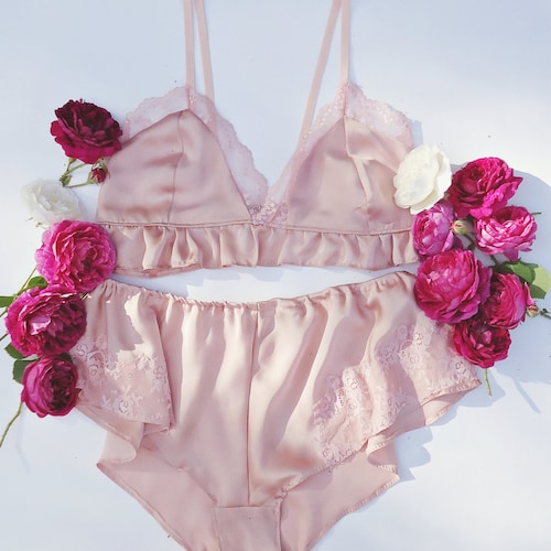 Vintage Inspired Lingerie Lingerie Set French Knickers - Etsy