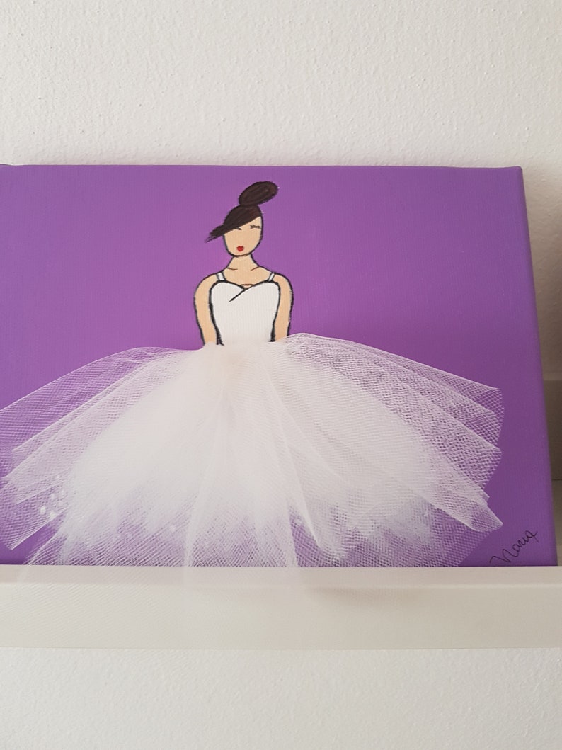Princess Ballerina Wall Art , Girls Room Decor, Gift Set, Handmade ...