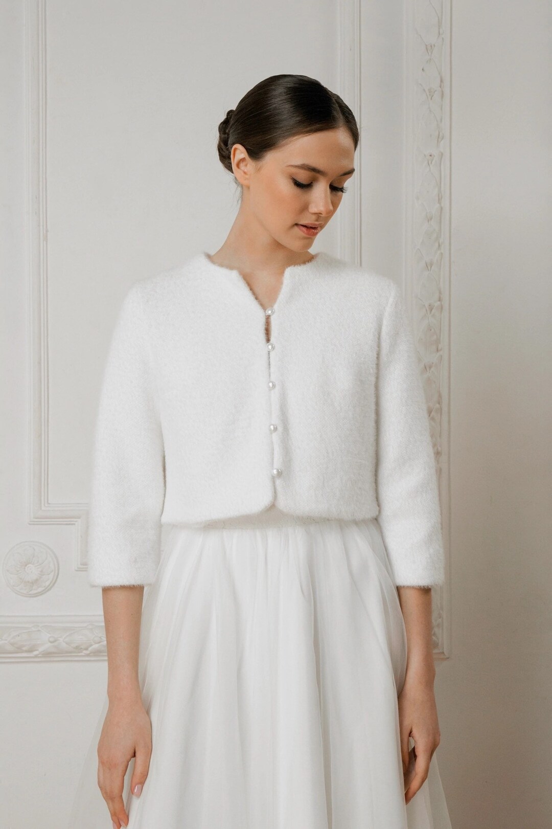 Bridal Wool Coat Wedding Jacket for Bride Bridal Jacket - Etsy