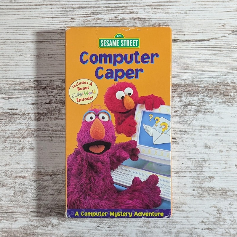 Sesame Street Vhs Movies - Etsy