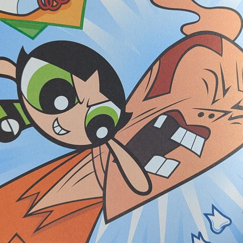 Cartoon Network the Powerpuff Girls Teeth Thief Paperback Book (first ...