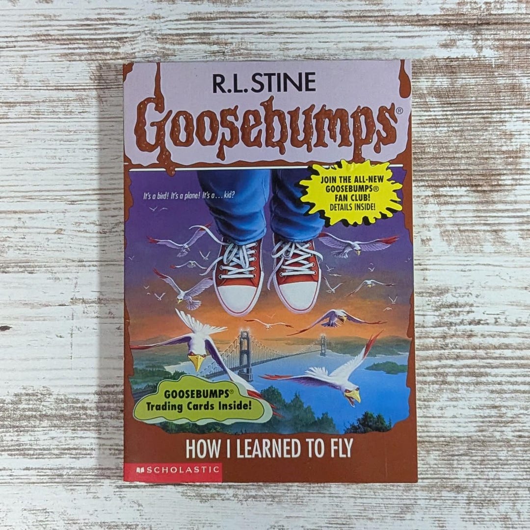 Goosebumps How I Learned to Fly by R.L. Stine Paperback Book (first ...